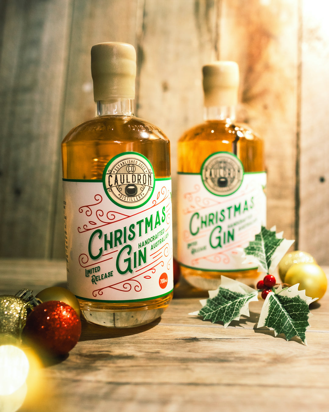 Our Award Winning Barrel Aged Christmas Gin – Cauldron Distillery