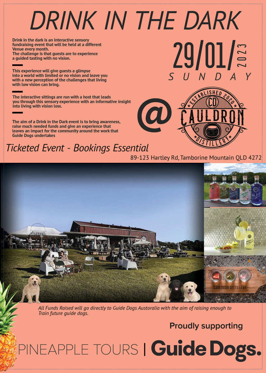 Drink in the Dark – Cauldron Distillery