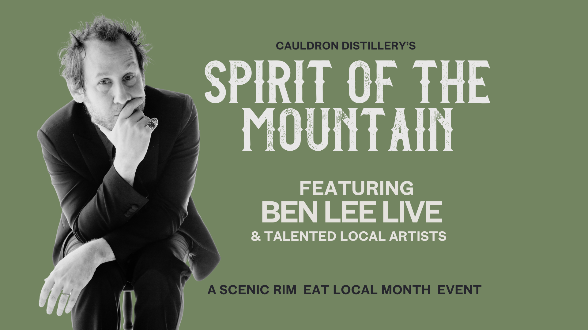 Spirit of the Mountain - 31 May – Cauldron Distillery