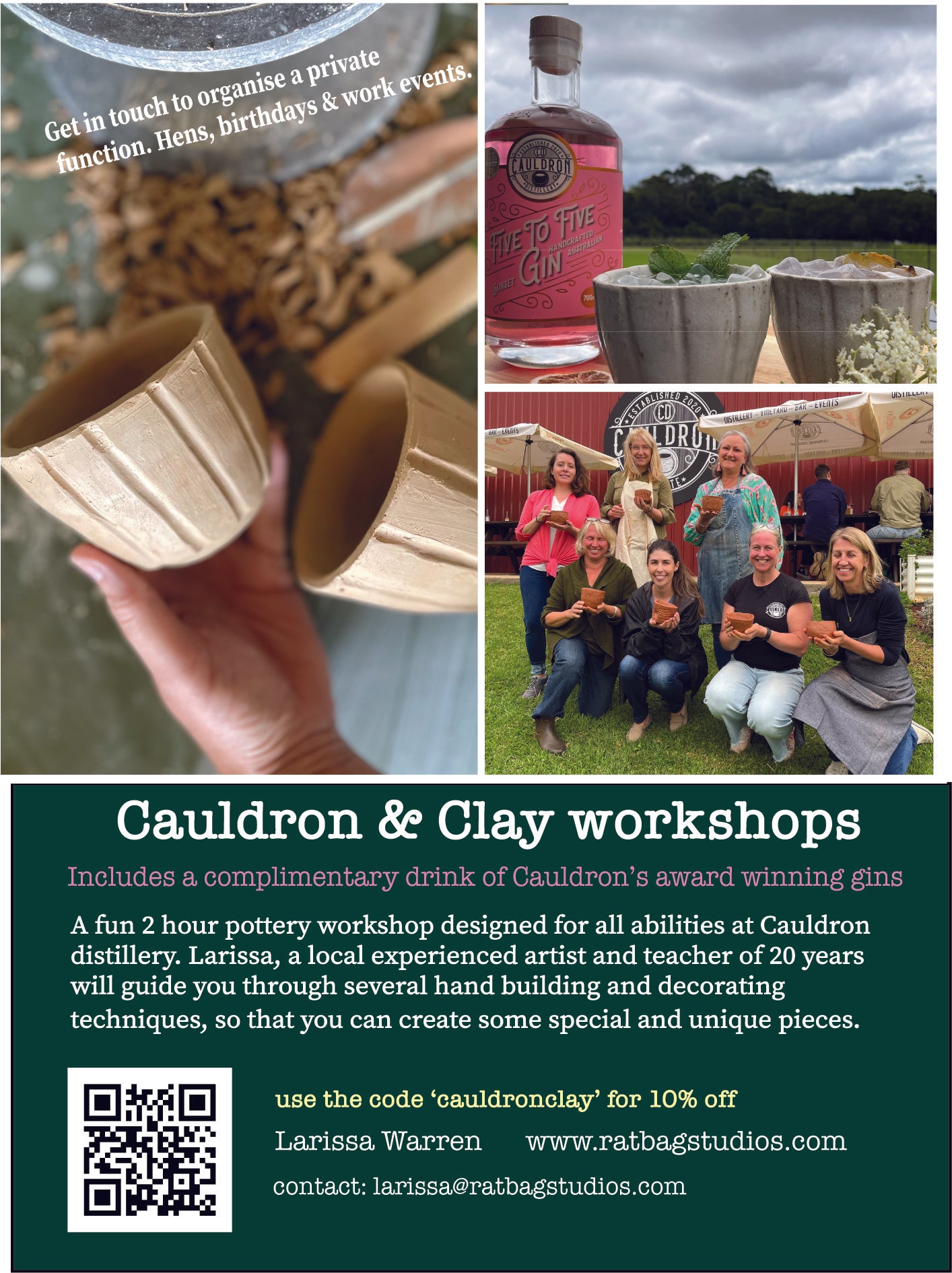 Cauldron & Clay – Cauldron Distillery