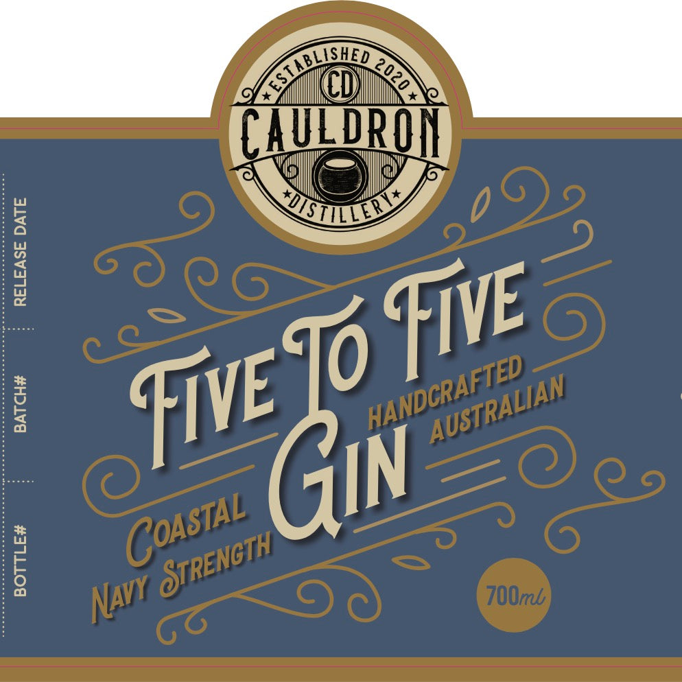 "Signature Range" Coastal (Navy Strength) Gin – Cauldron Distillery